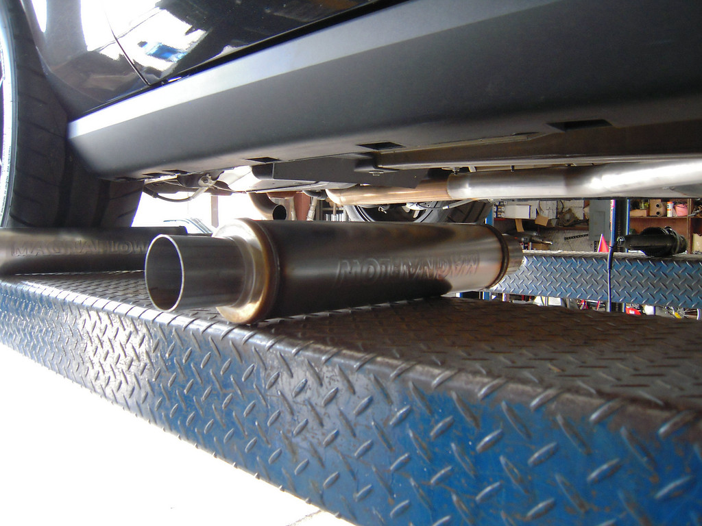 Ingredients to bake a non-raspy exhaust w/ headers & high flow cats ...